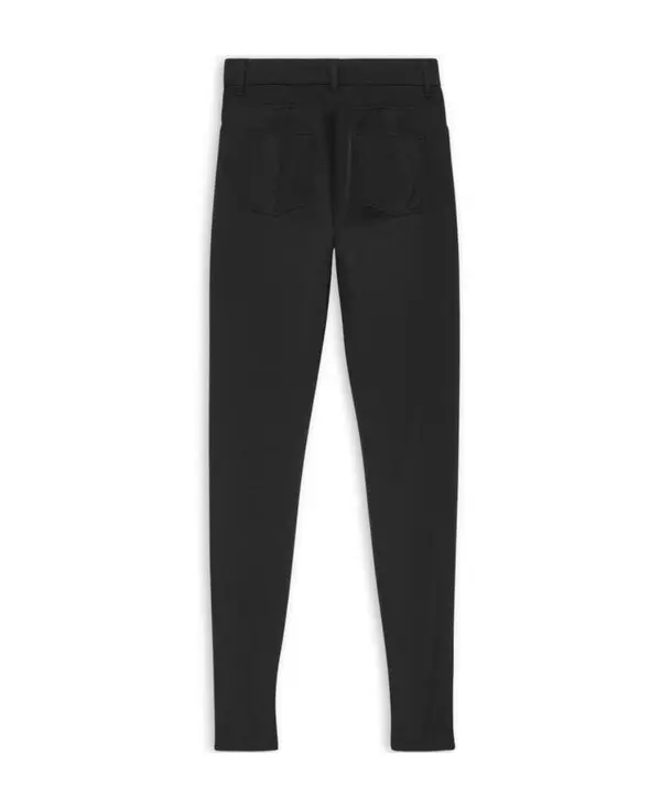 Balenciaga High-waisted Bonded Spandex Leggings With Zipper Detail