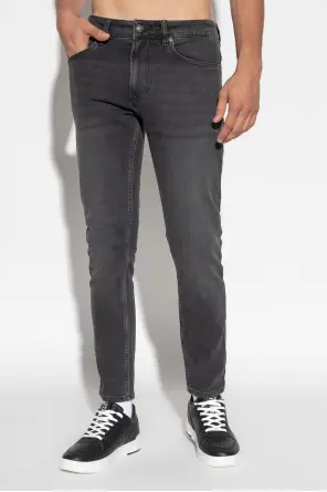 Versace Tapered Leg Jeans - Grey