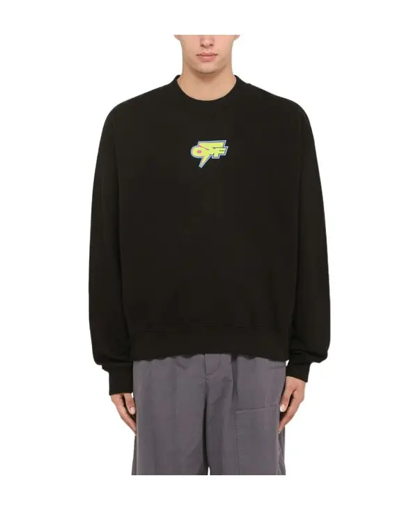 Off-White Arrows Print Crew Neck Sweatshirt