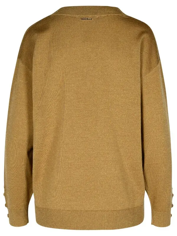 Michael Kors V-neck Logo Jumper