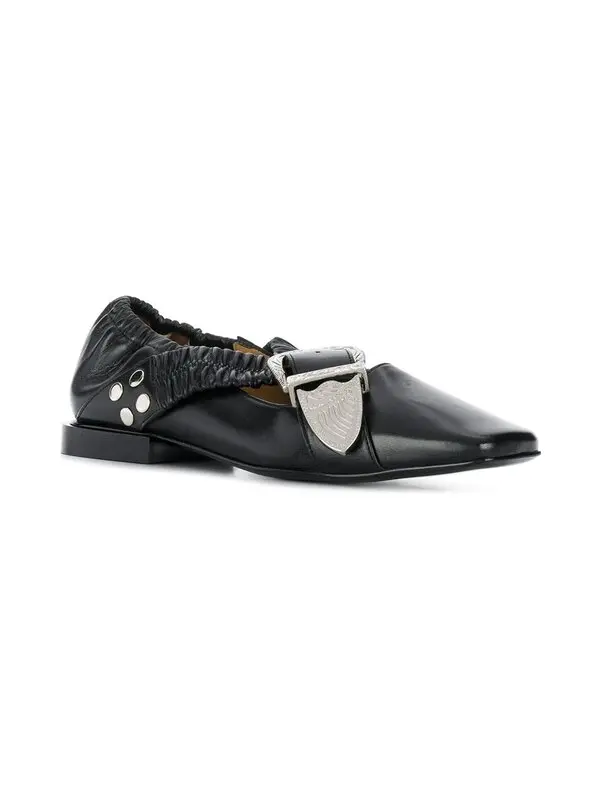 Toga Buckle-fastening Ballerina Flats
