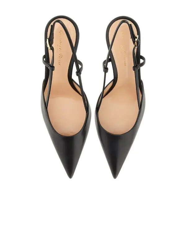 GIANVITO ROSSI Ascent Pointed-toe Pumps - Black