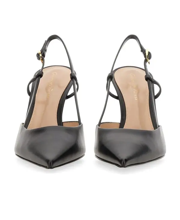 GIANVITO ROSSI Ascent Pointed-toe Pumps - Black