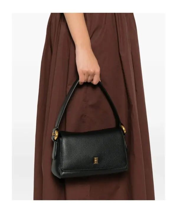BY MALENE BIRGER Flap Shoulder Bag - Black
