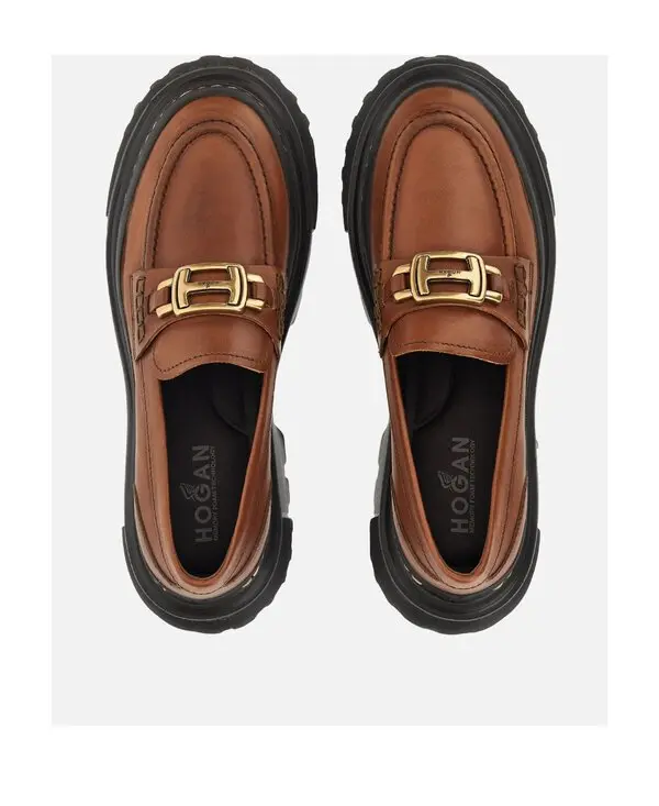 Hogan Slip-on Loafers - Black