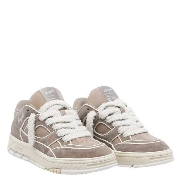 Axel Arigato Area Lo Paneled Sneakers - Nude