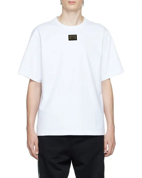 Dolce & Gabbana Dolce Gabbana Dg Logo Round Neck T-shirt