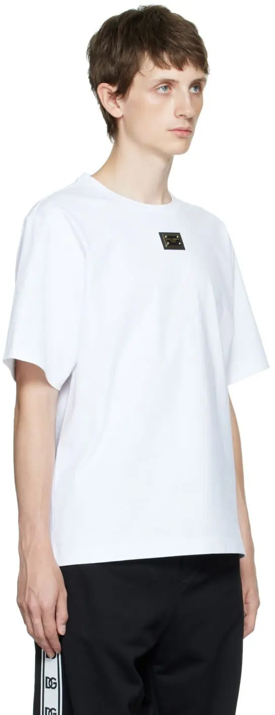 Dolce & Gabbana Dolce Gabbana Dg Logo Round Neck T-shirt