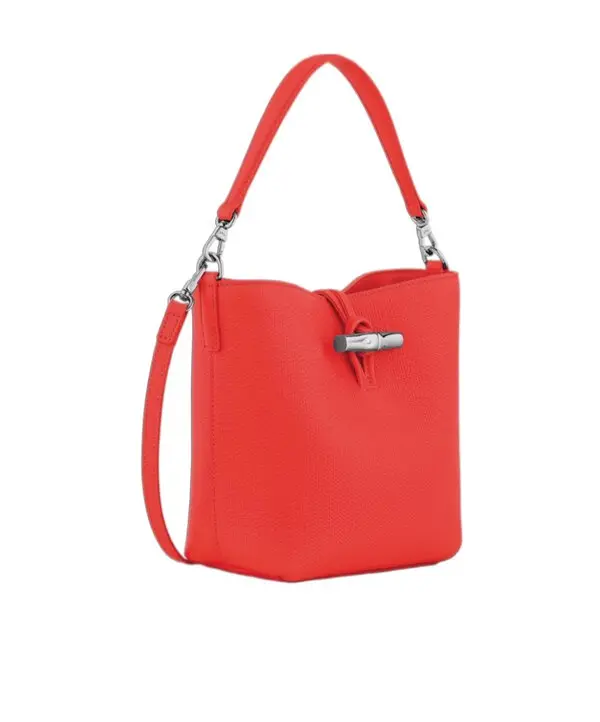 Longchamp Mini Le Roseau Bucket Bag - Scarlet
