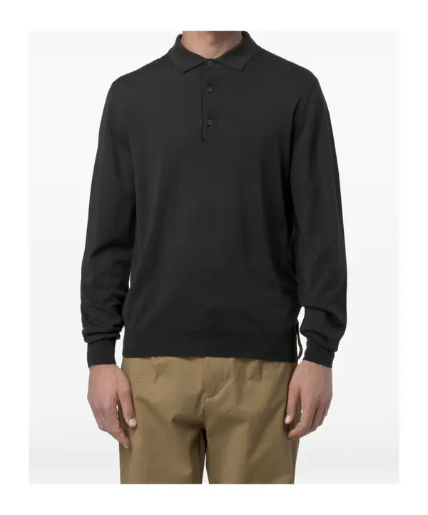 K-WAY Long-sleeved Polo Shirt