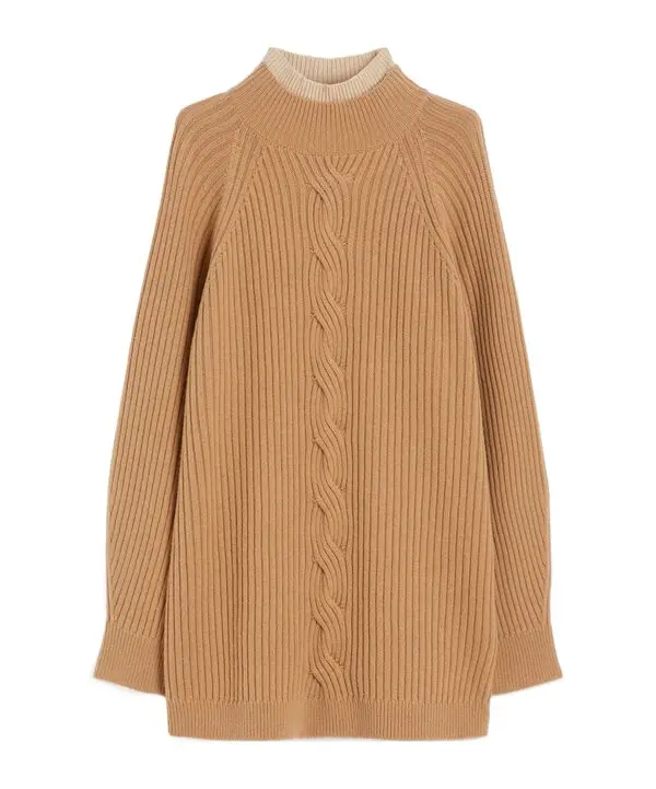 Max Mara Alcazar Turtleneck Knitted Jumper