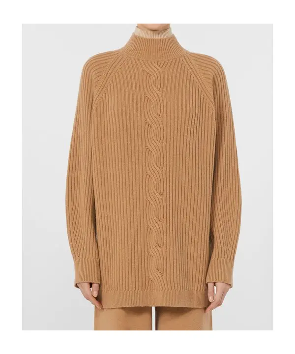 Max Mara Alcazar Turtleneck Knitted Jumper