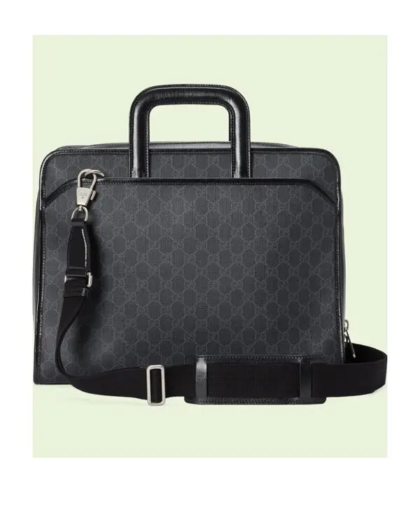 Gucci Gg Supreme Monogram Briefcase