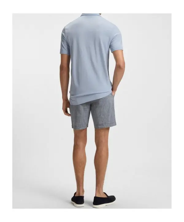 Hugo Boss Short-sleeved Polo Shirt - Light Blue