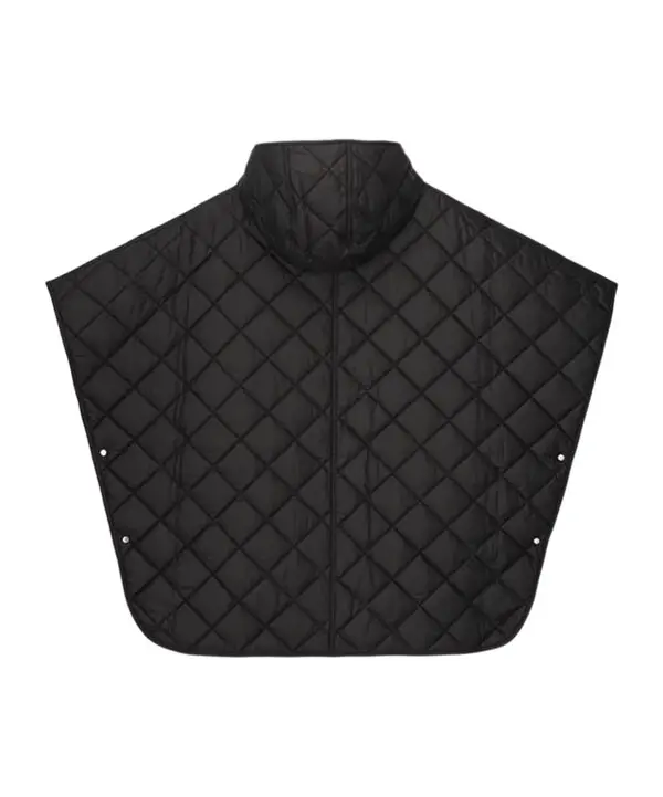 Burberry Quilted Hooded Cape