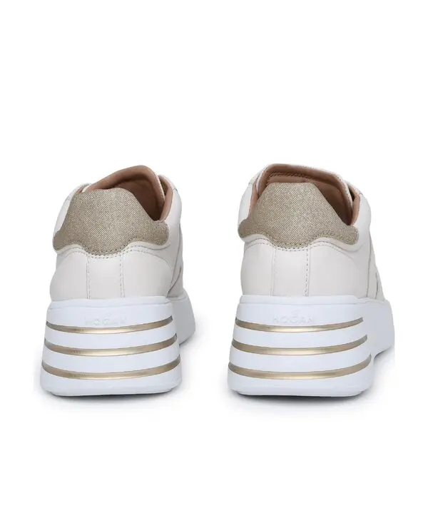 Hogan Rebel Round Toe Low-top Sneakers