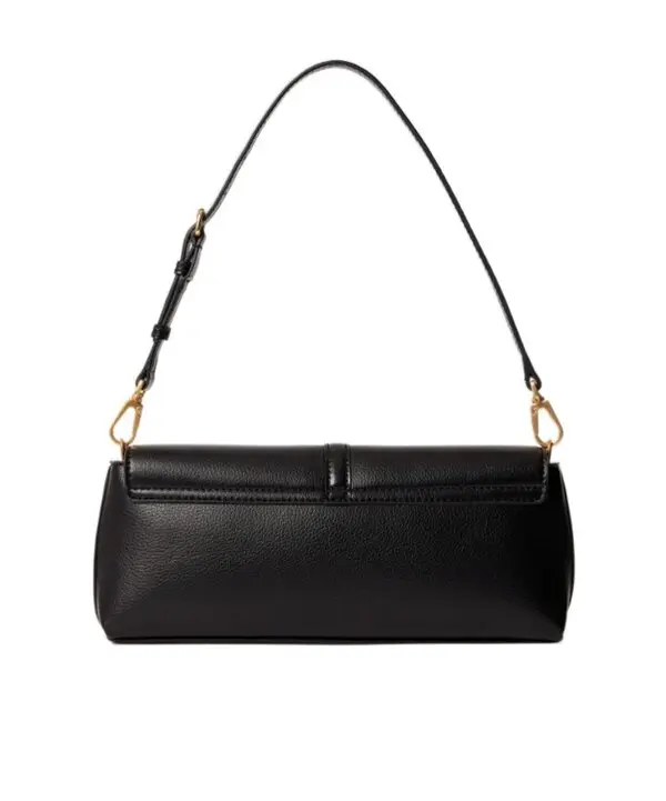 Stella McCartney Ryder Pochette Lock Charm Shoulder Bag - Black