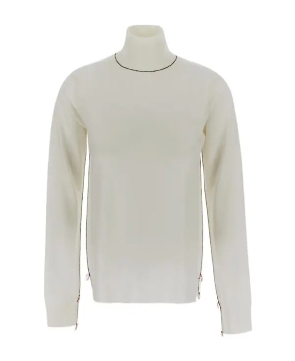 MAISON MARGIELA Work-in-progress" Roll-neck Jumper - Gray