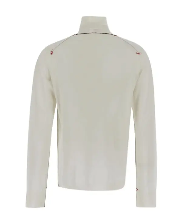 MAISON MARGIELA Work-in-progress" Roll-neck Jumper - Gray