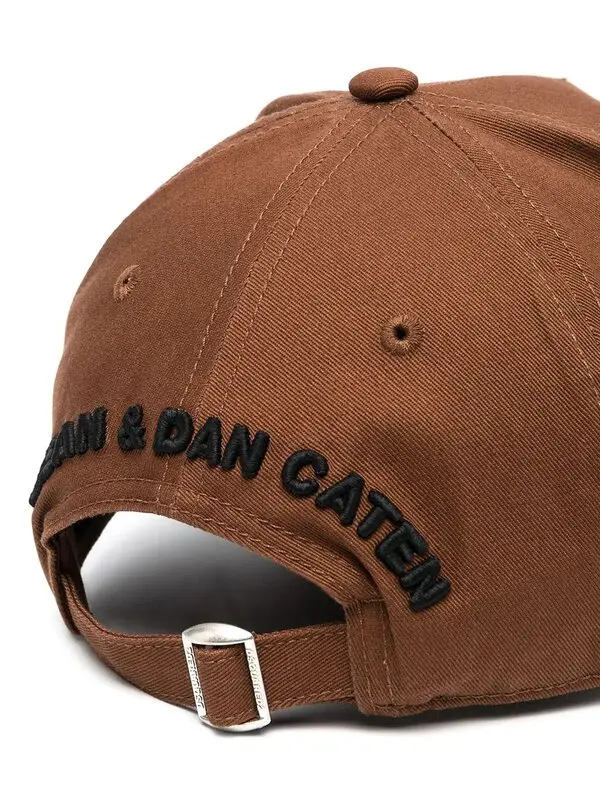 Dsquared2 Logo Baseball Cap - Brown