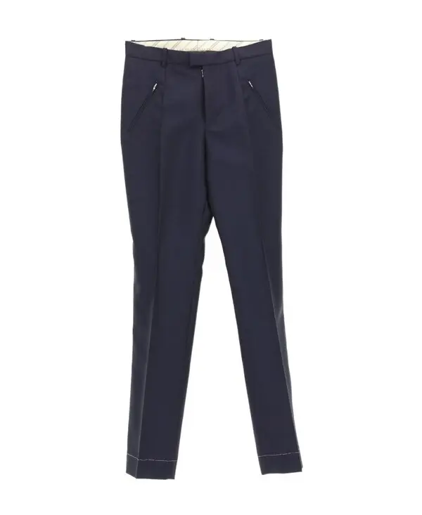 MAISON MARGIELA Straight-leg Tailored Trousers - Black
