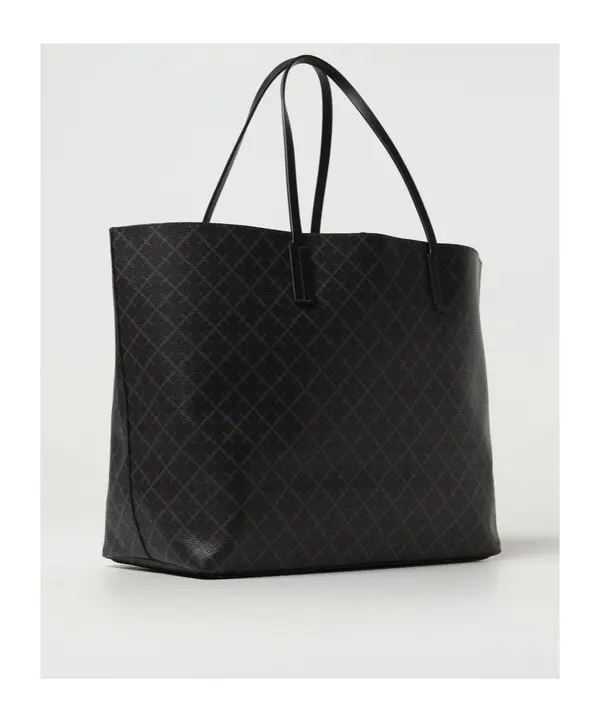 BY MALENE BIRGER Abi Geometric Printed Tote Bag - Black