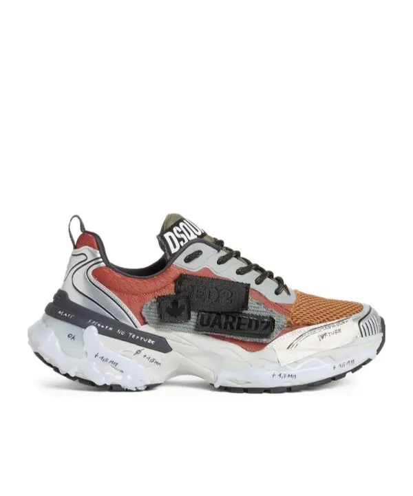 Dsquared2 Logo-patch Lace-up Sneakers