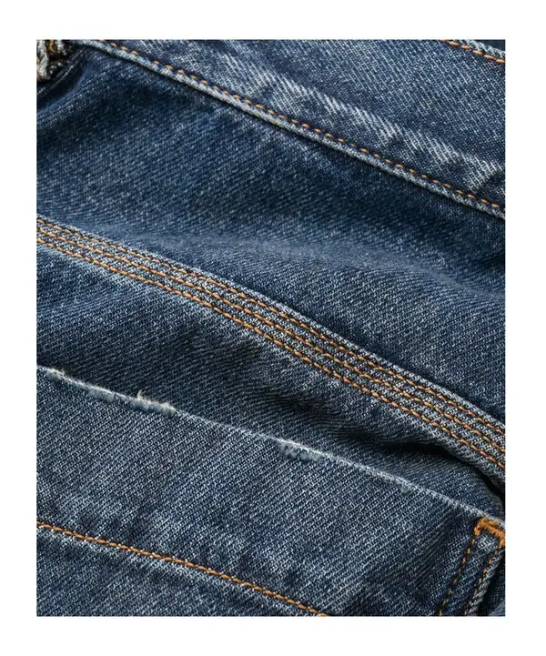 DIESEL® Straight-leg Vintage Effect Jeans - Blue