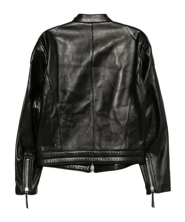 TOM FORD Zipped Leather Biker Jacket