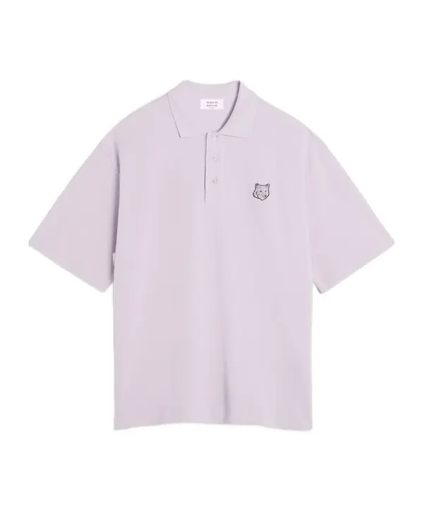 Maison Kitsuné Bold Fox Head-appliqué Polo Shirt