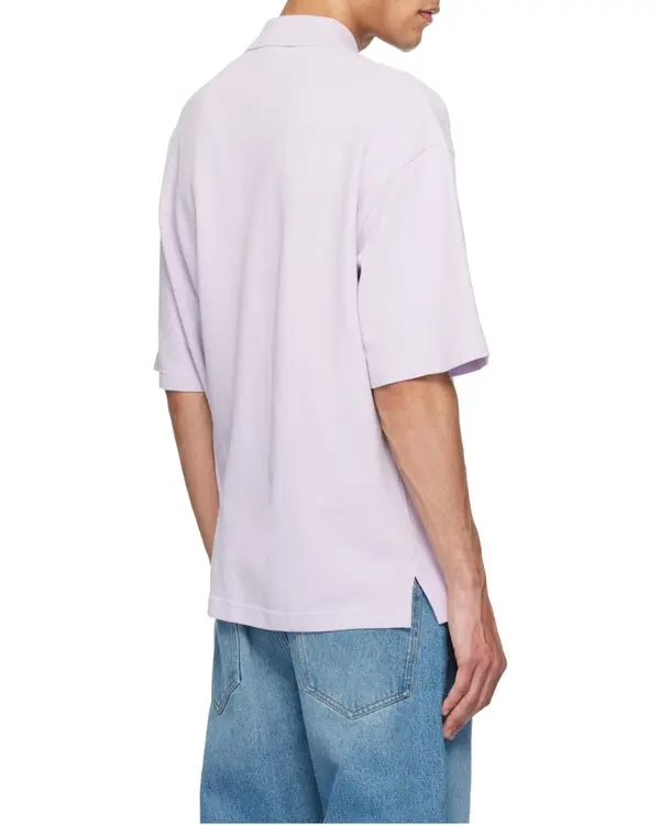 Maison Kitsuné Bold Fox Head-appliqué Polo Shirt