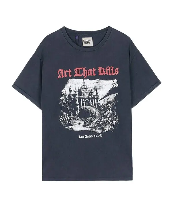 GALLERY DEPT. Castle-graphic T-shirt