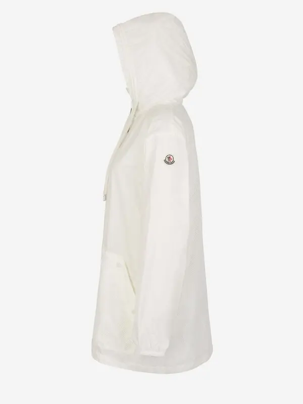 Moncler Hooded Zip-up Jacket
