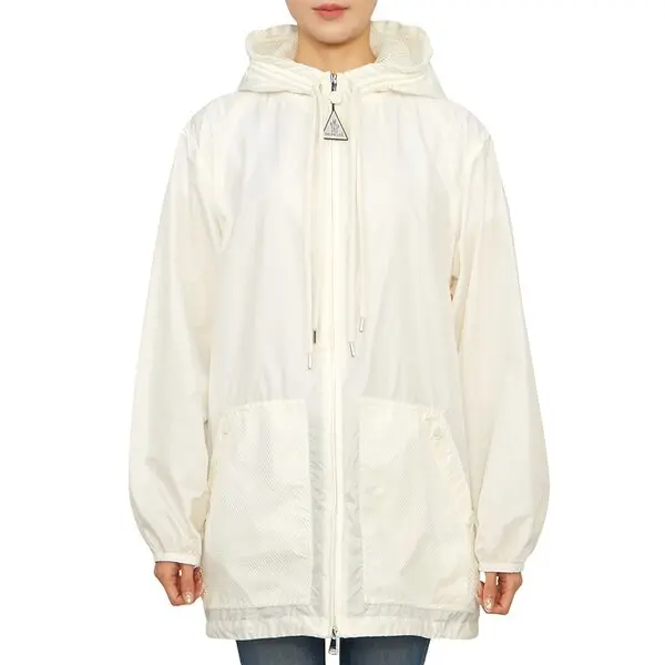 Moncler Hooded Zip-up Jacket