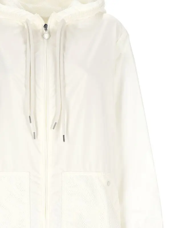 Moncler Hooded Zip-up Jacket