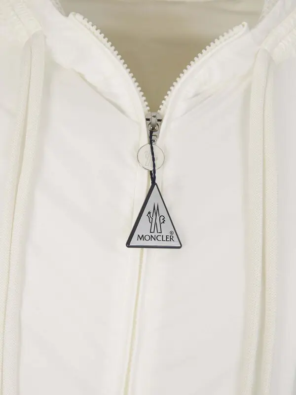 Moncler Hooded Zip-up Jacket