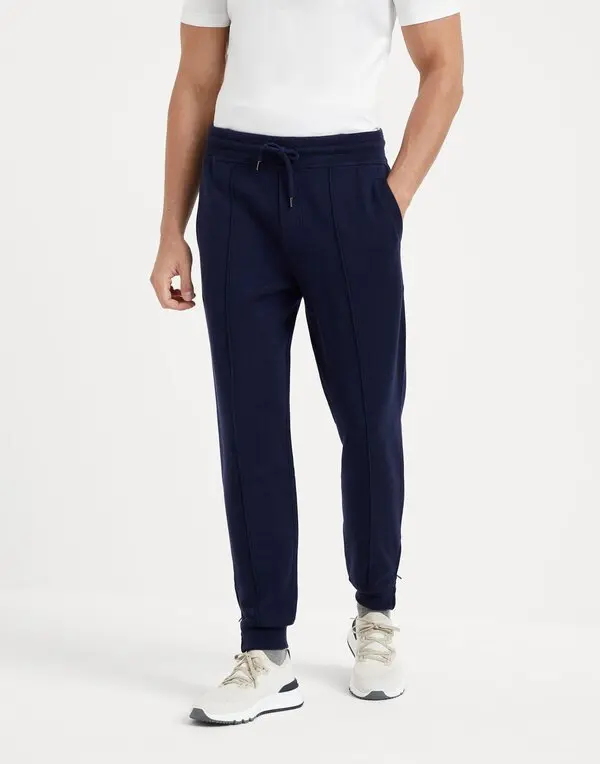 Brunello Cucinelli Straight-leg Track Pants - Blue