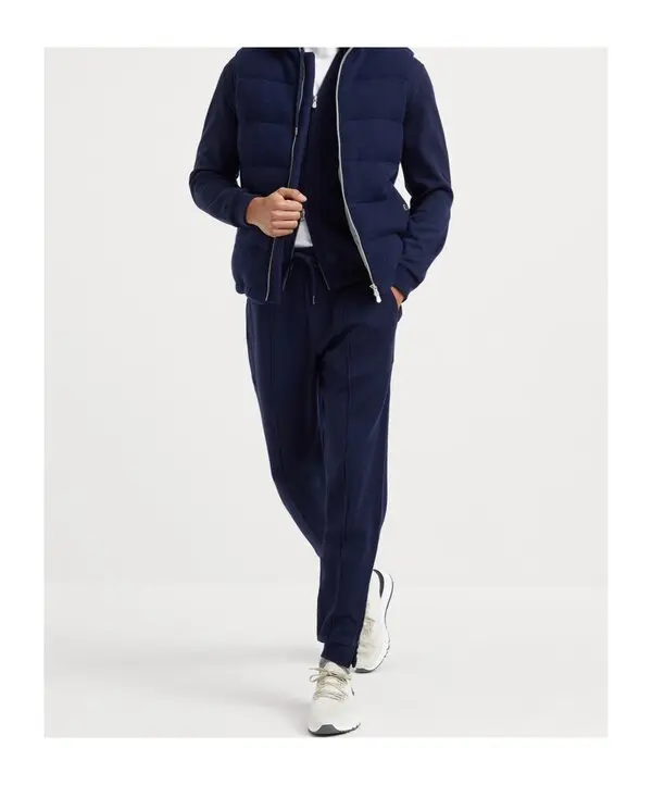 Brunello Cucinelli Straight-leg Track Pants - Blue