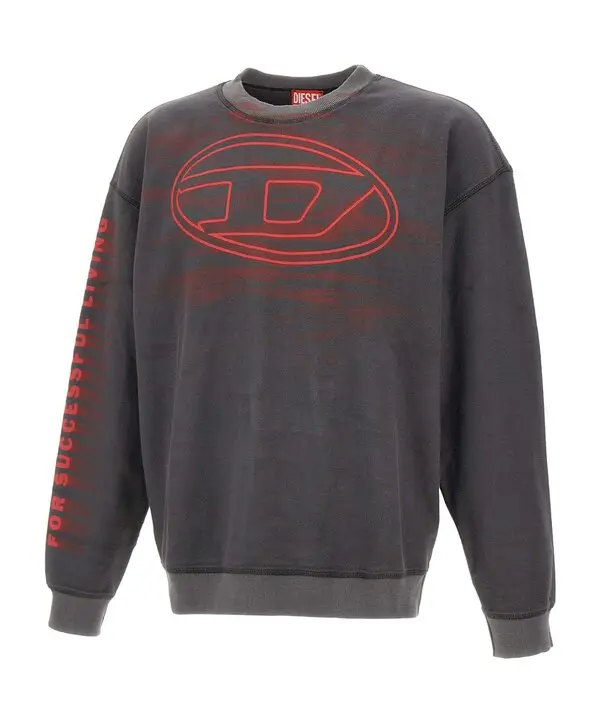 DIESEL® S-boxt-t1 Logo-print Sweatshirt