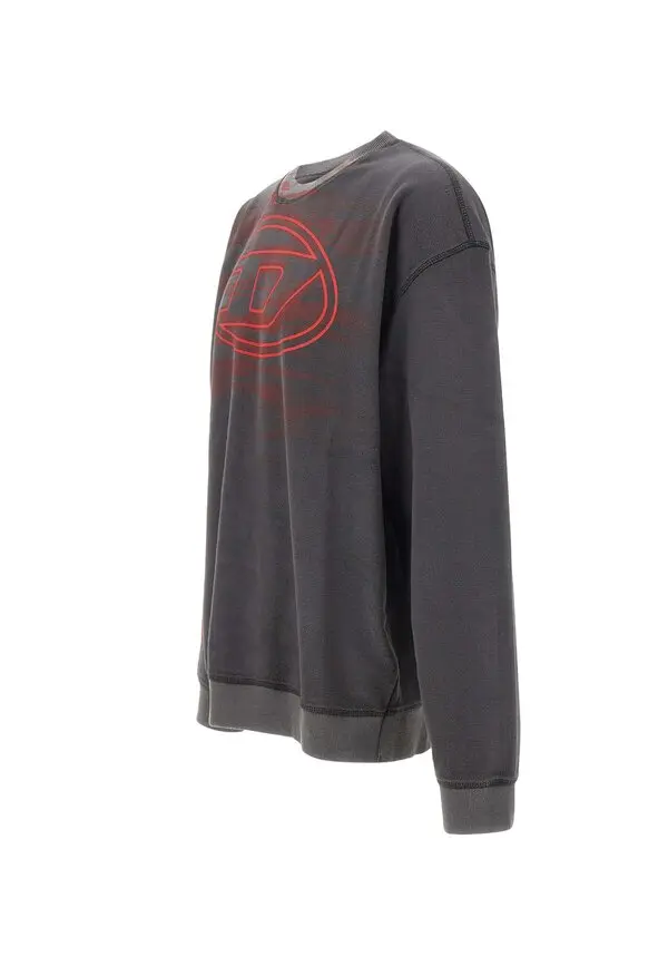 DIESEL® S-boxt-t1 Logo-print Sweatshirt