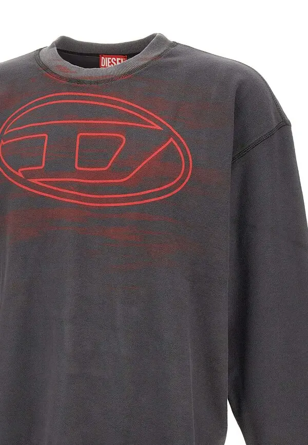 DIESEL® S-boxt-t1 Logo-print Sweatshirt