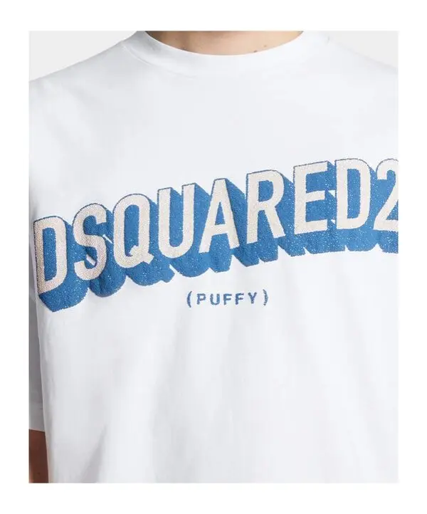 Dsquared2 Logo Printed Crewneck T-shirt