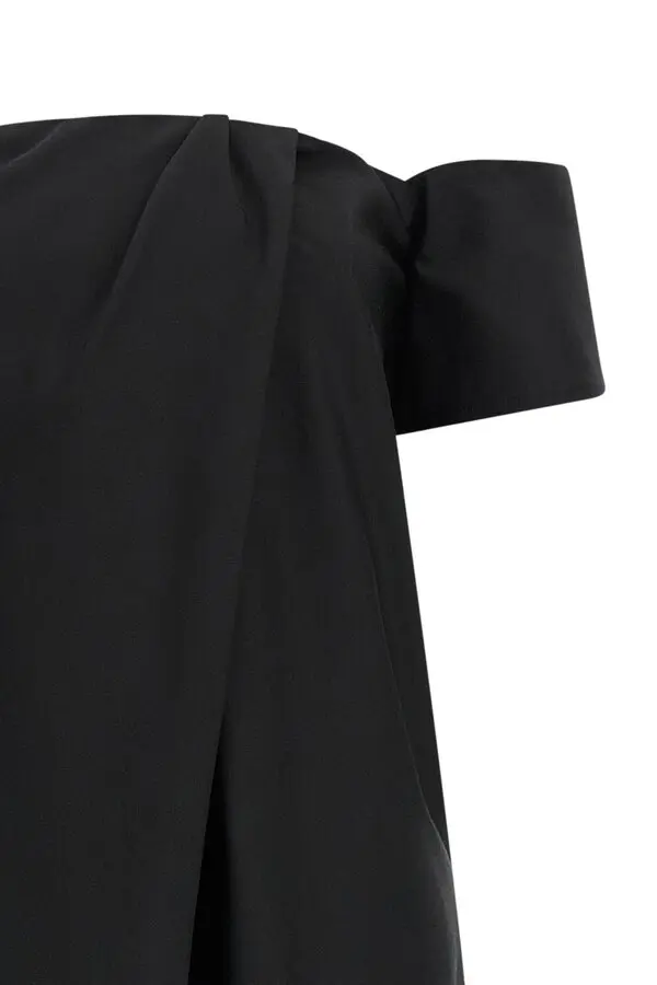 Magda Butrym Off-shoulder Sheath Dress With Inner Bustier