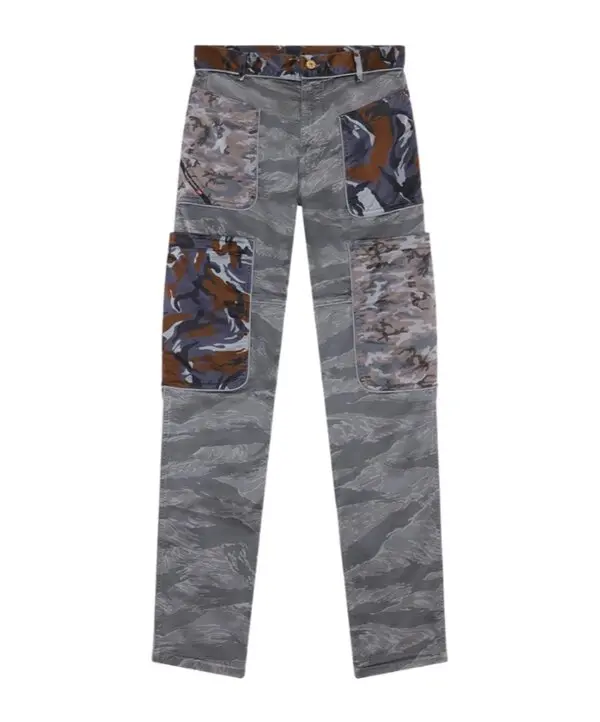 DIESEL® Cargo Pants With Camouflage Print