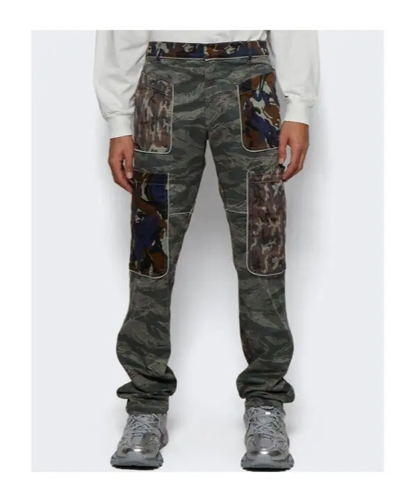 DIESEL® Cargo Pants With Camouflage Print