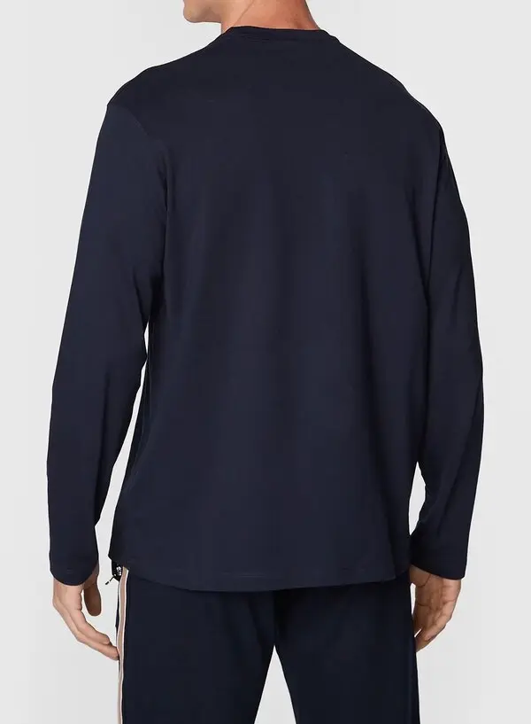 PAUL  SHARK Round Collar And Long-sleeved T-shirt