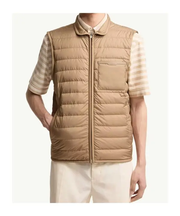 Moncler Exmoor 3-in-1 Down Field Jacket - Nude