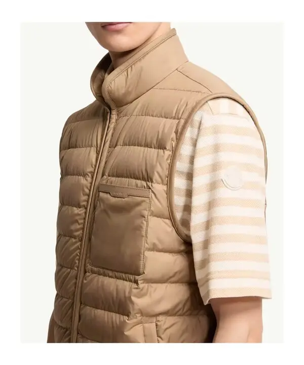 Moncler Exmoor 3-in-1 Down Field Jacket - Nude