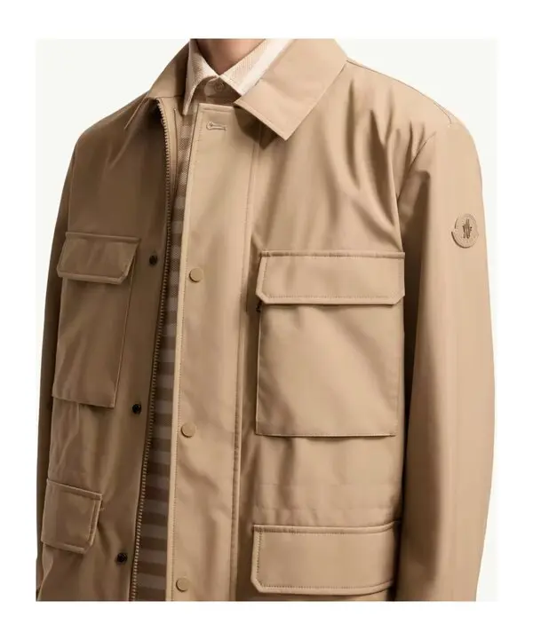 Moncler Exmoor 3-in-1 Down Field Jacket - Nude