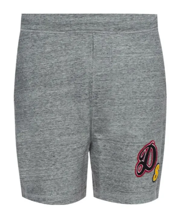 Dsquared2 Elastic Waist Shorts With Applique